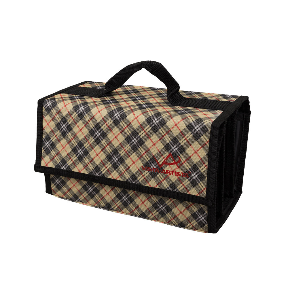 VISTA-ARTISTA пенал для маркеров на 72 штуки, 100% нейлон 16 x 28 x 11 см, Клетка VPQM-01