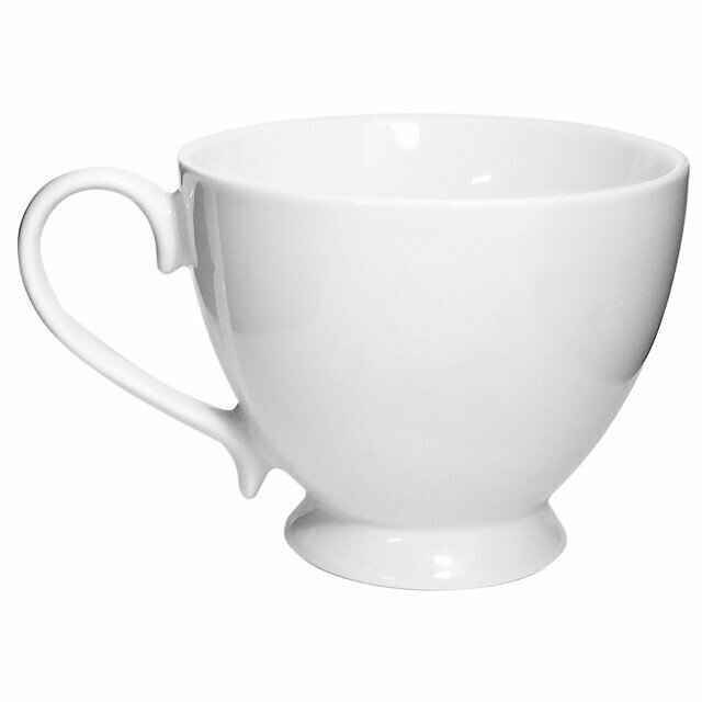 MOST кружка 450 мл фарфор на ножке для чая и кофе элегантная сервировка дома