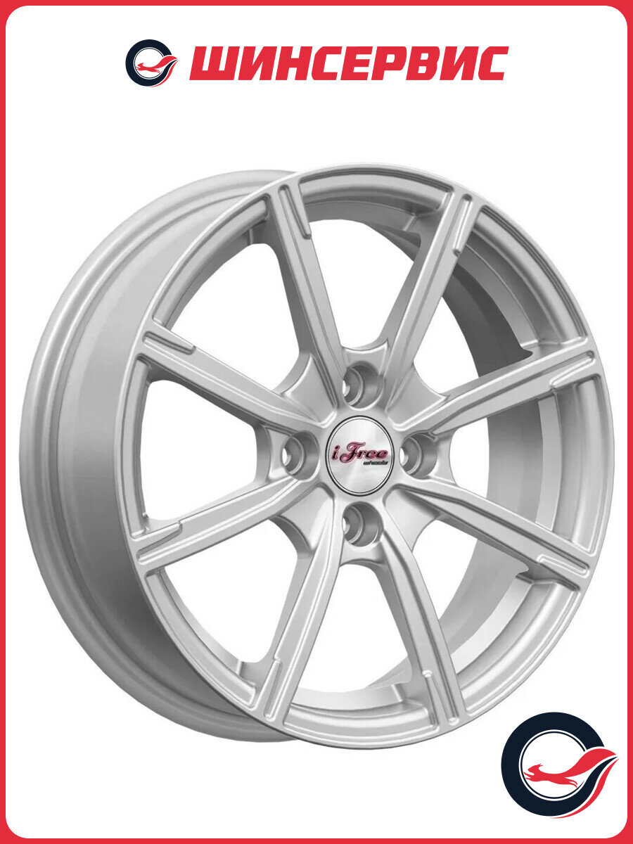 Литой колесный диск IFree Калибр R15x6.0J 4x100 ET38 ЦО67.1 для автомобиля