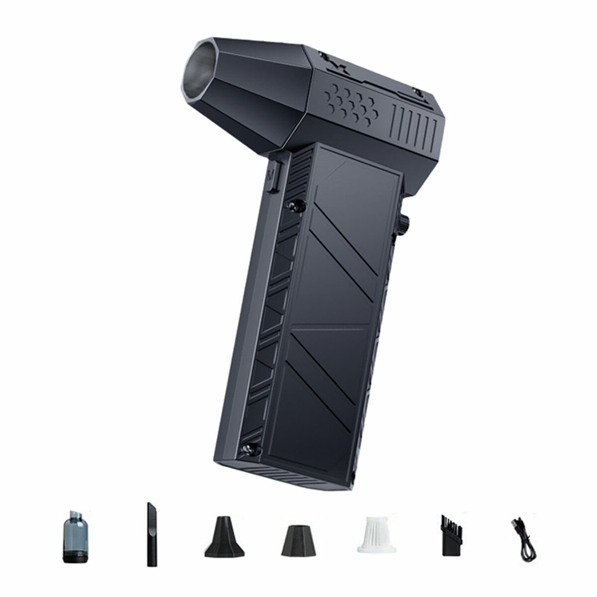 Mini X6 Violent Fan мощный вентилятор пылесос 140000 об/мин бесщеточный турбореактивный вентилятор для дома и улицы электроинструменты