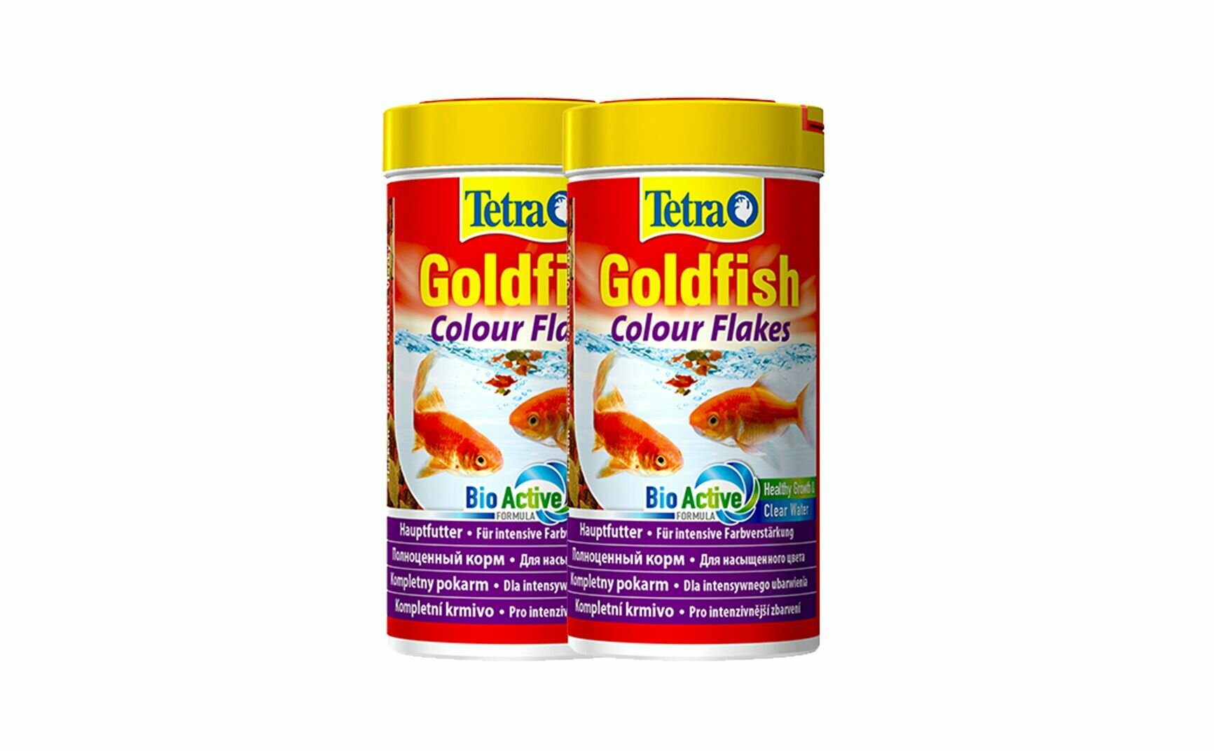 TetraGoldfish Colour корм в хлопьях для улучшения окраса золотых рыб 250 мл х 2 шт.