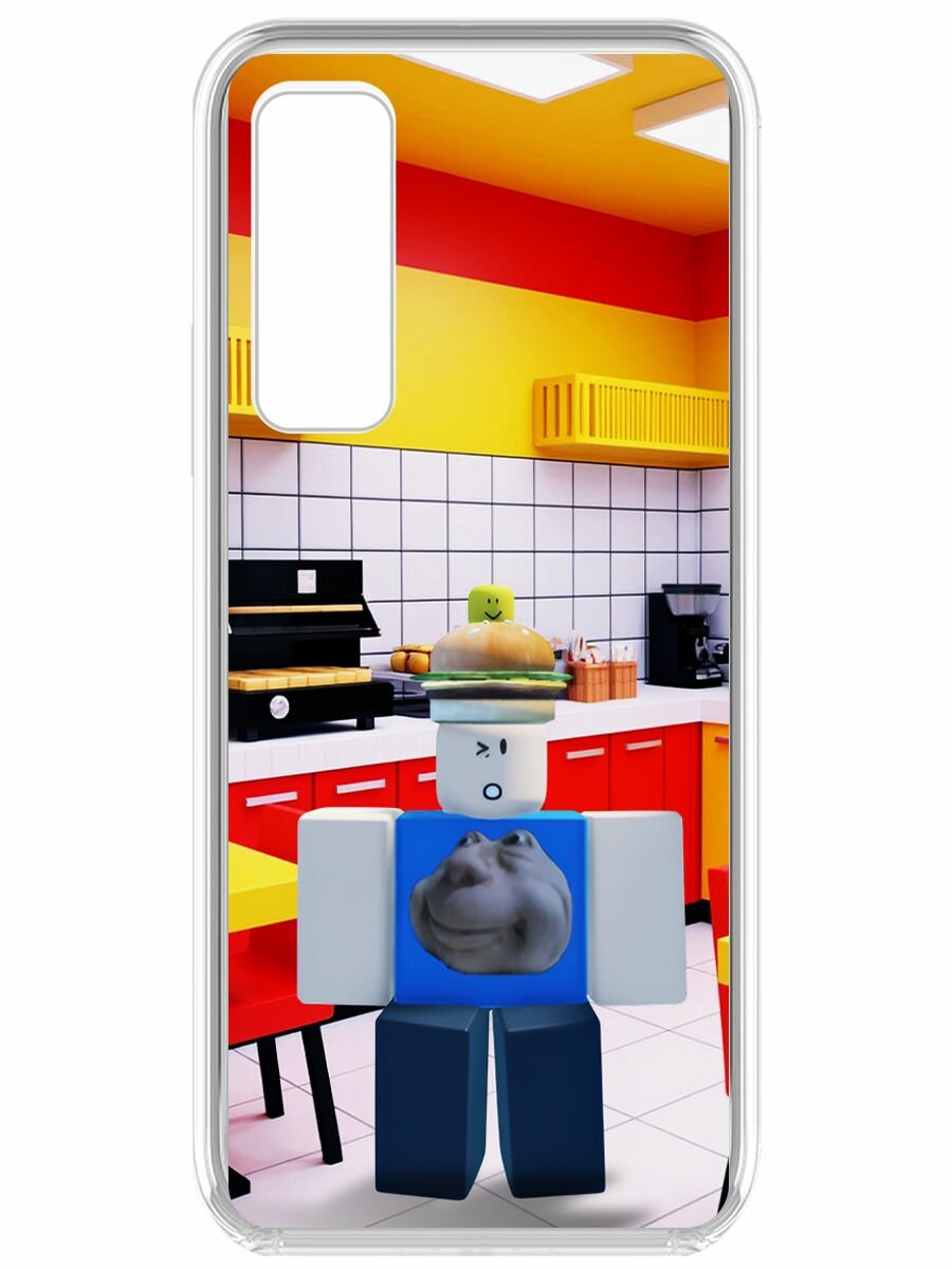 Чехол-накладка Krutoff Clear Case Roblox-Форсакен 007n7 (Forsaken 007n7) для Vivo Y53s
