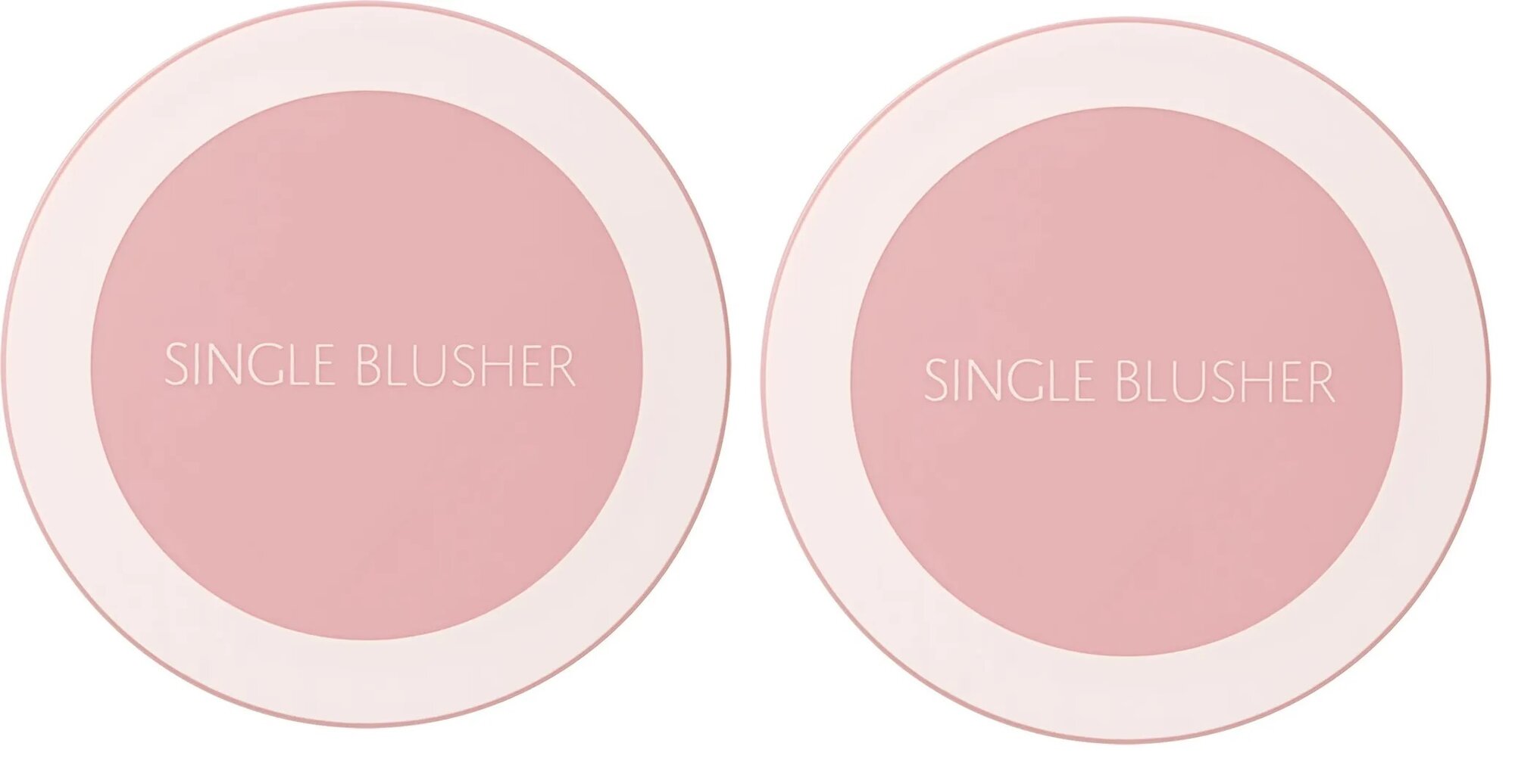 Румяна Sung bo Cleamy Saemmul Single Blusher PK10 Bae Pink, компактные , 5 гр, 2 шт