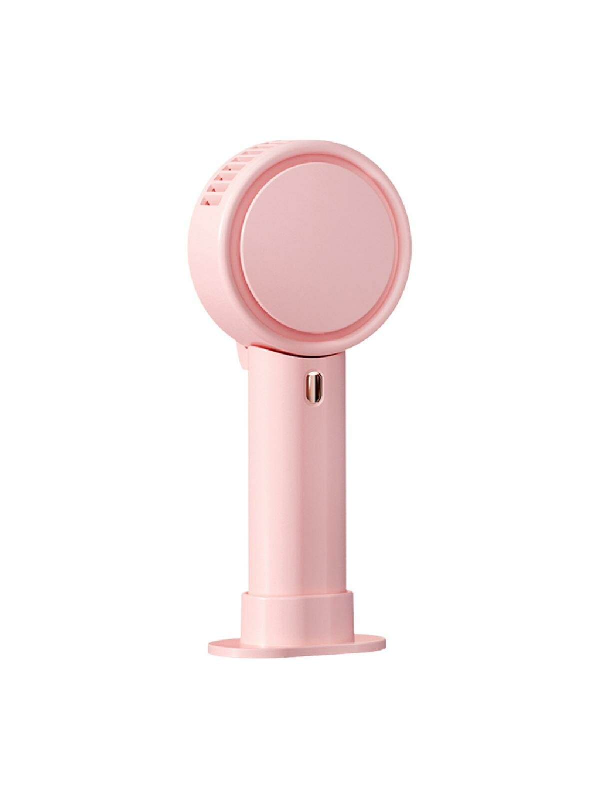 Home Mini Fans Bladeless Hand-held Summer Desktop Fan Charging Portable USB Cute Small Fan 3 Gears with LED Light