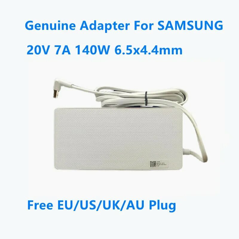 Подлинный 20,0 V 7.0A 140,0 W 6,5x4,4mm a14020 _ bpnw A14020-BPNW источник питания AC/DC адаптер для зарядного устройства SAMSUNG монитора