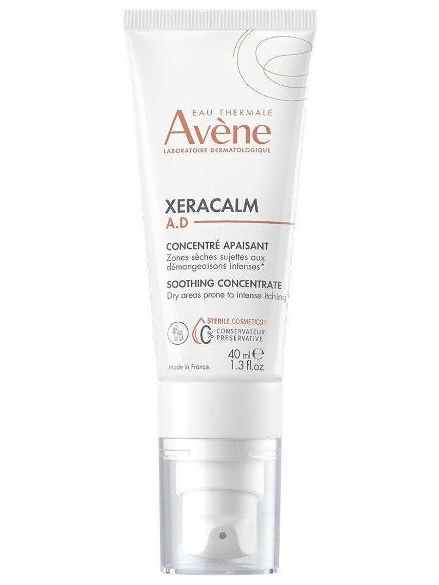 Авен КсераКальм A.D. Концентрат успокаивающий, 40 мл (Avene XeraCalm A.D.Concentre Apaisant)
