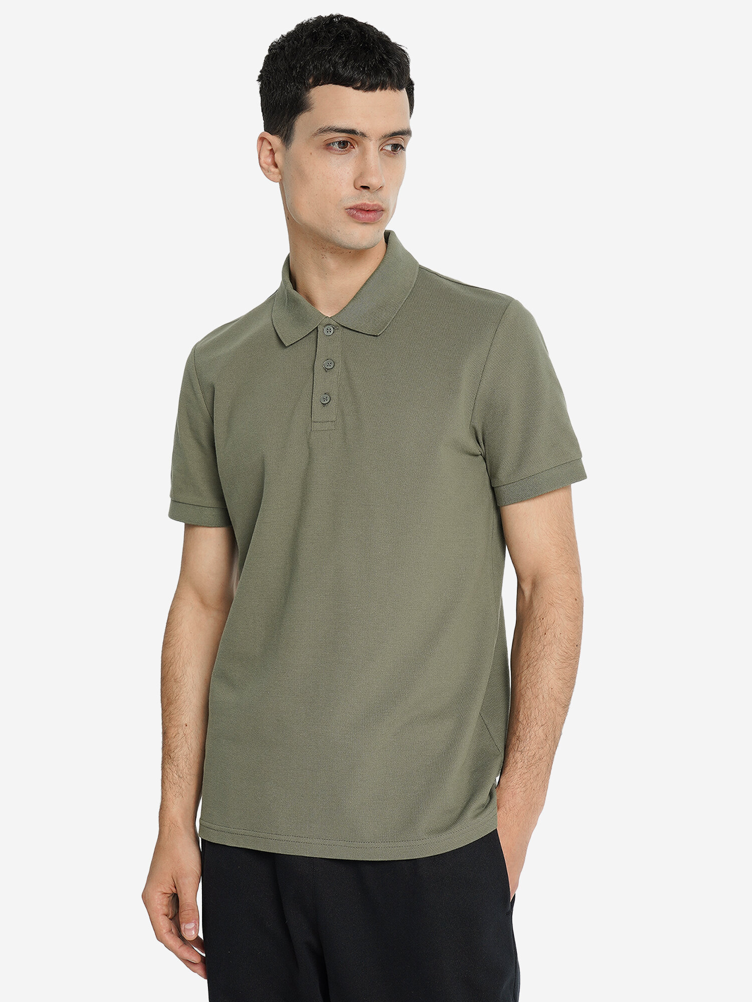 Поло MATRIX SPORT MSM Short sleeve polo shirts, размер 46, милитари — фото 1