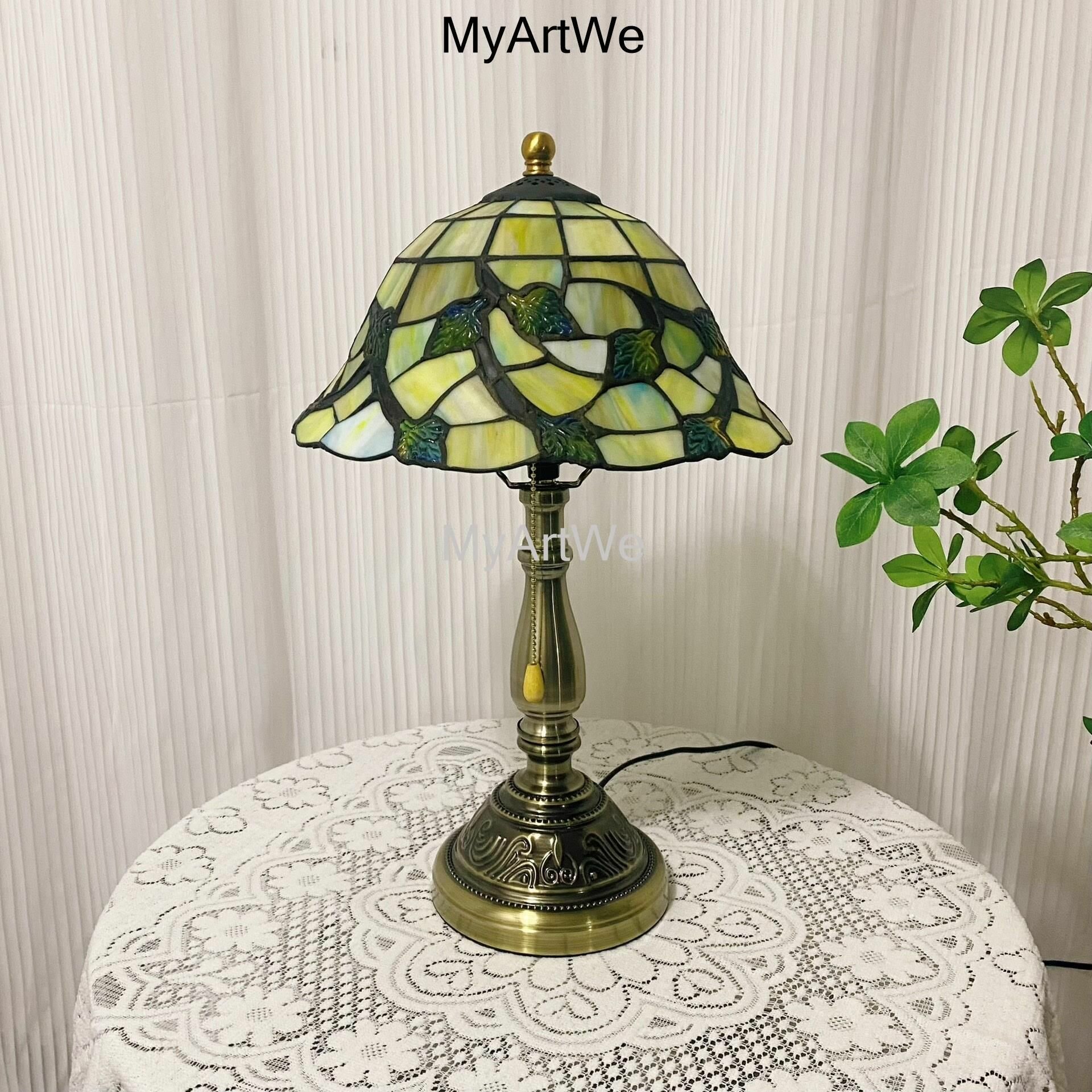 Лампа настольная MyArtWe M299W 30 CM Прикроватная лампа от Тиффани