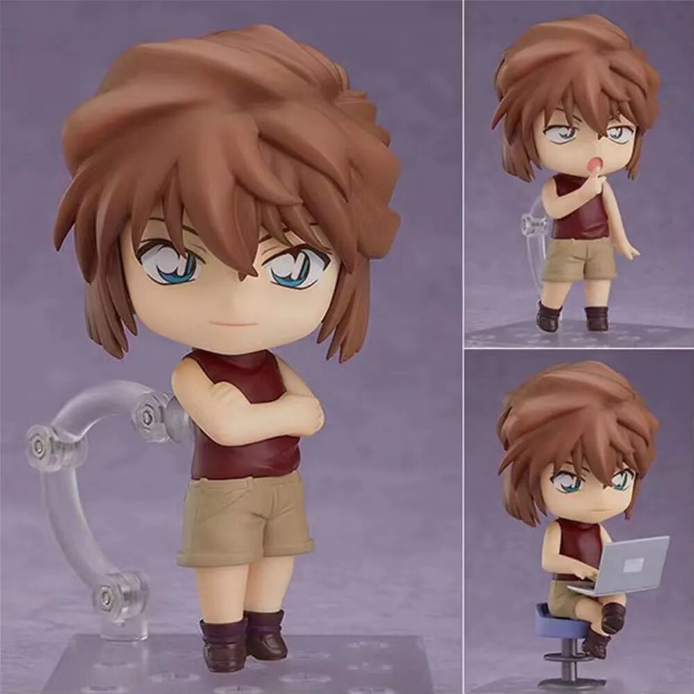 Фигурка Детектив Конан Аи Хайбара / Detective Conan Ai Haibara Нендороид (10cm) 1140