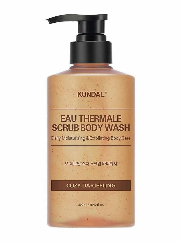 KUNDAL Скраб для тела Eau Thermale Cozy Darjeeling Scrub Body Wash