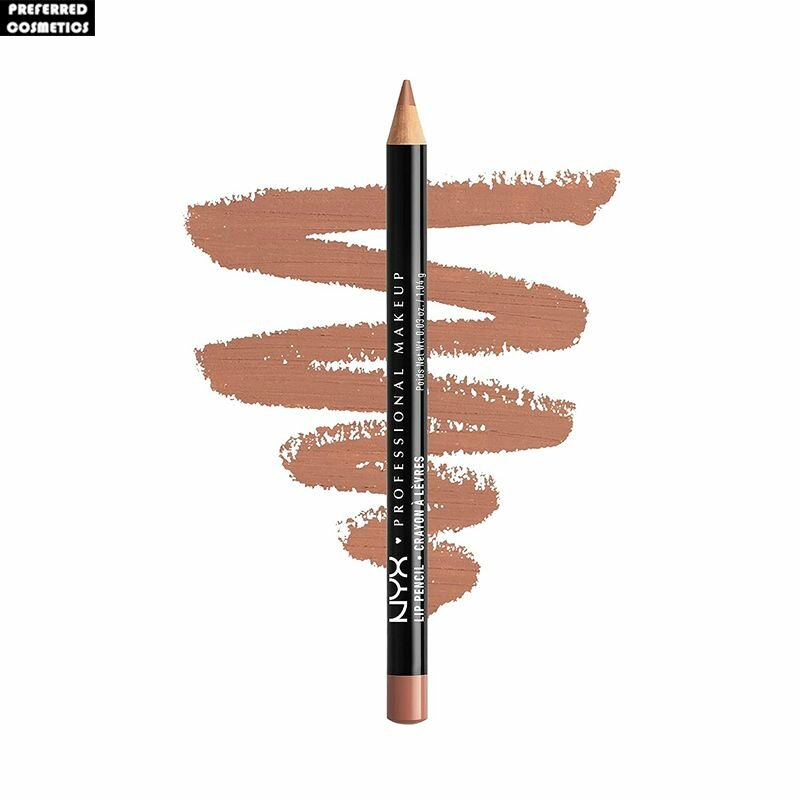 Тонкий карандаш для губ NYX PROFESSIONAL MAKEUP, стойкая кремовая подводка для губ - 810 Natural