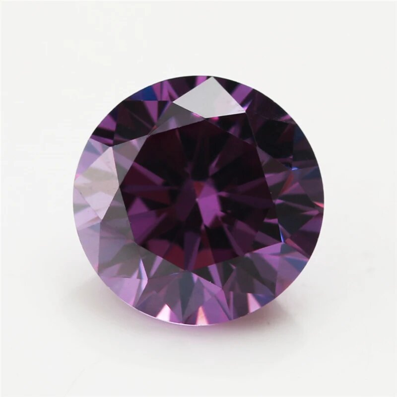 Фиолетовый цирконий Amethyst, 5.0 мм, 20 шт