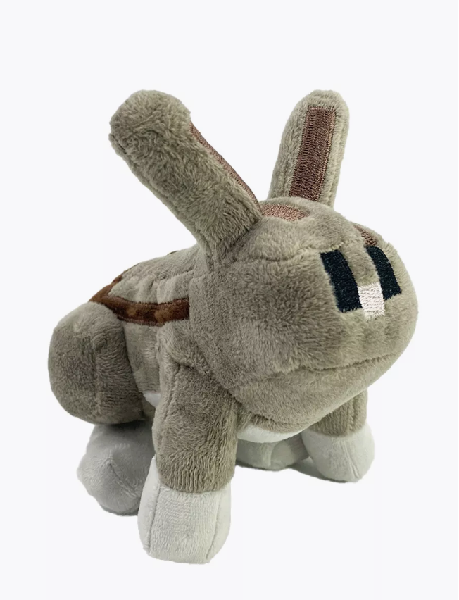 Мягкая игрушка Майнкрафт Серый кролик Rabbit 20 см Minecraft