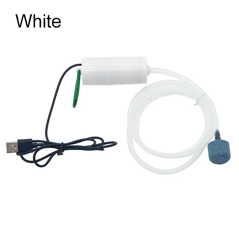 USB кислородный насос для аквариума Белый