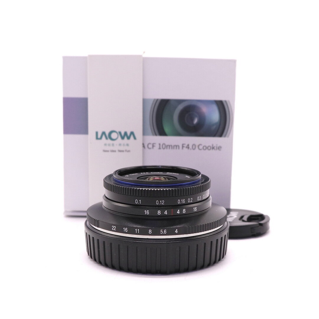 Объектив Laowa 10mm f/4 Cookie в упаковке (China)