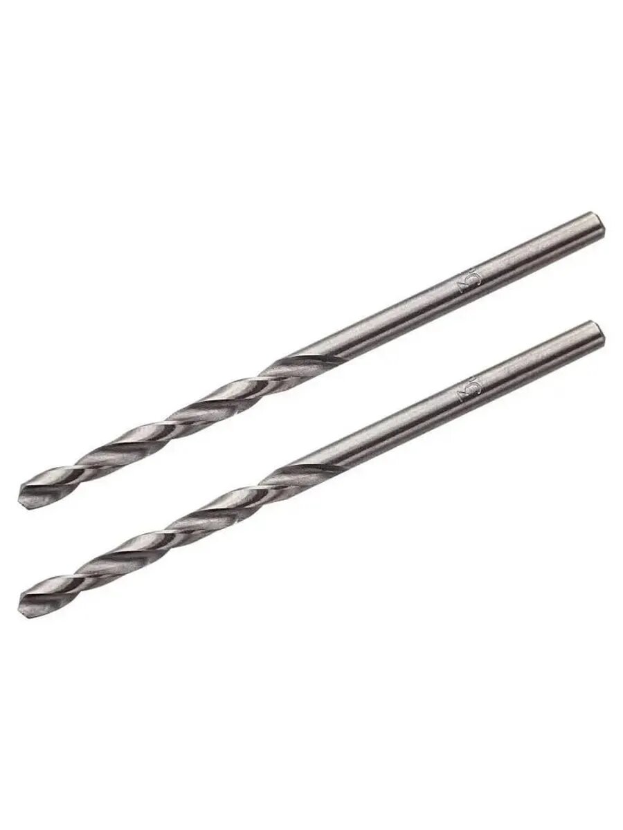 Набор сверл по металлу 2.5 мм двойная заточка 2 шт