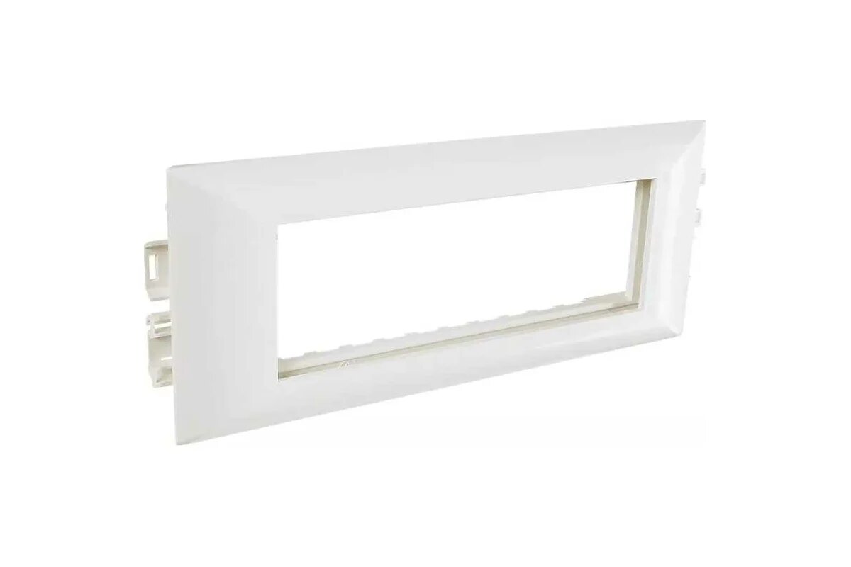 SPL Суппорт с рамкой на 3 поста 45x45 в профиль кабель-каналов 100x50-105x50 6шт 100009S