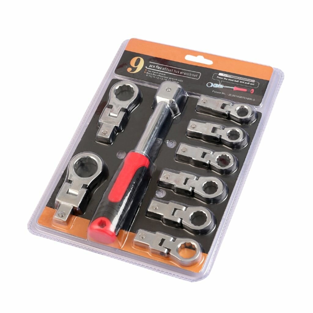 9 шт. сменный набор трубных ключей для универсального мотоцикла, грязевого велосипеда, подарок энтузиастов, прочный