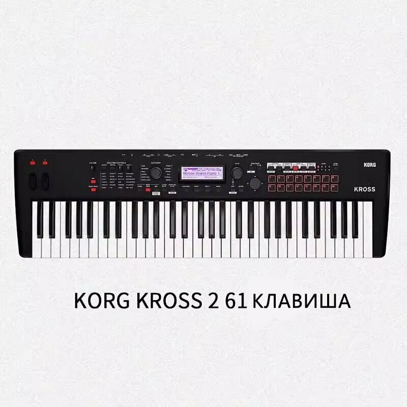 KORG KROSS2-61 Переносные клавиатурные электронные синтезаторы Музыкальные рабочие станции-.-yx