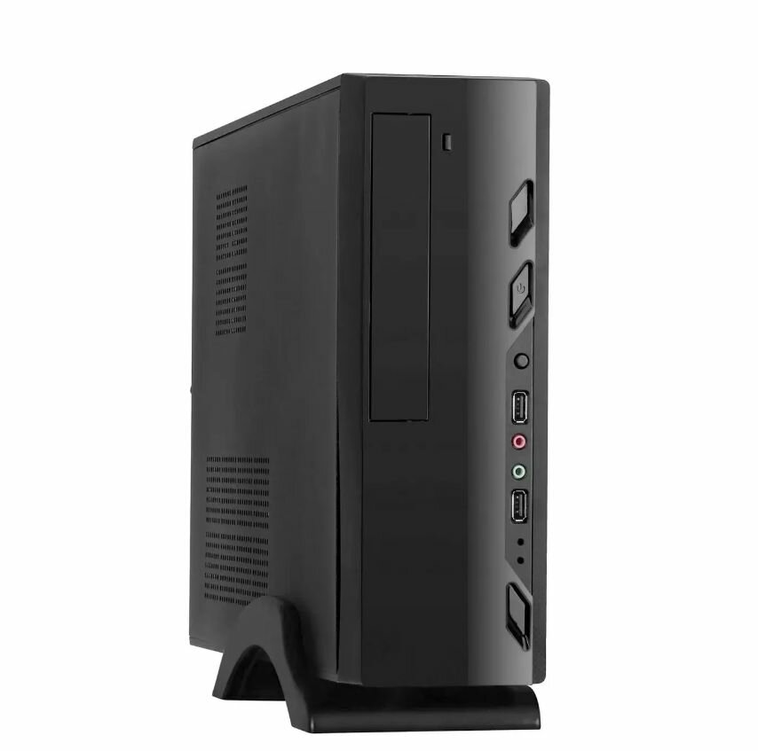 Компьютерный корпус ExeGate MI-208-M450 (EX268696RUS) черный - Desktop, Micro-ATX, USB 3.2 Gen 1 Type-A