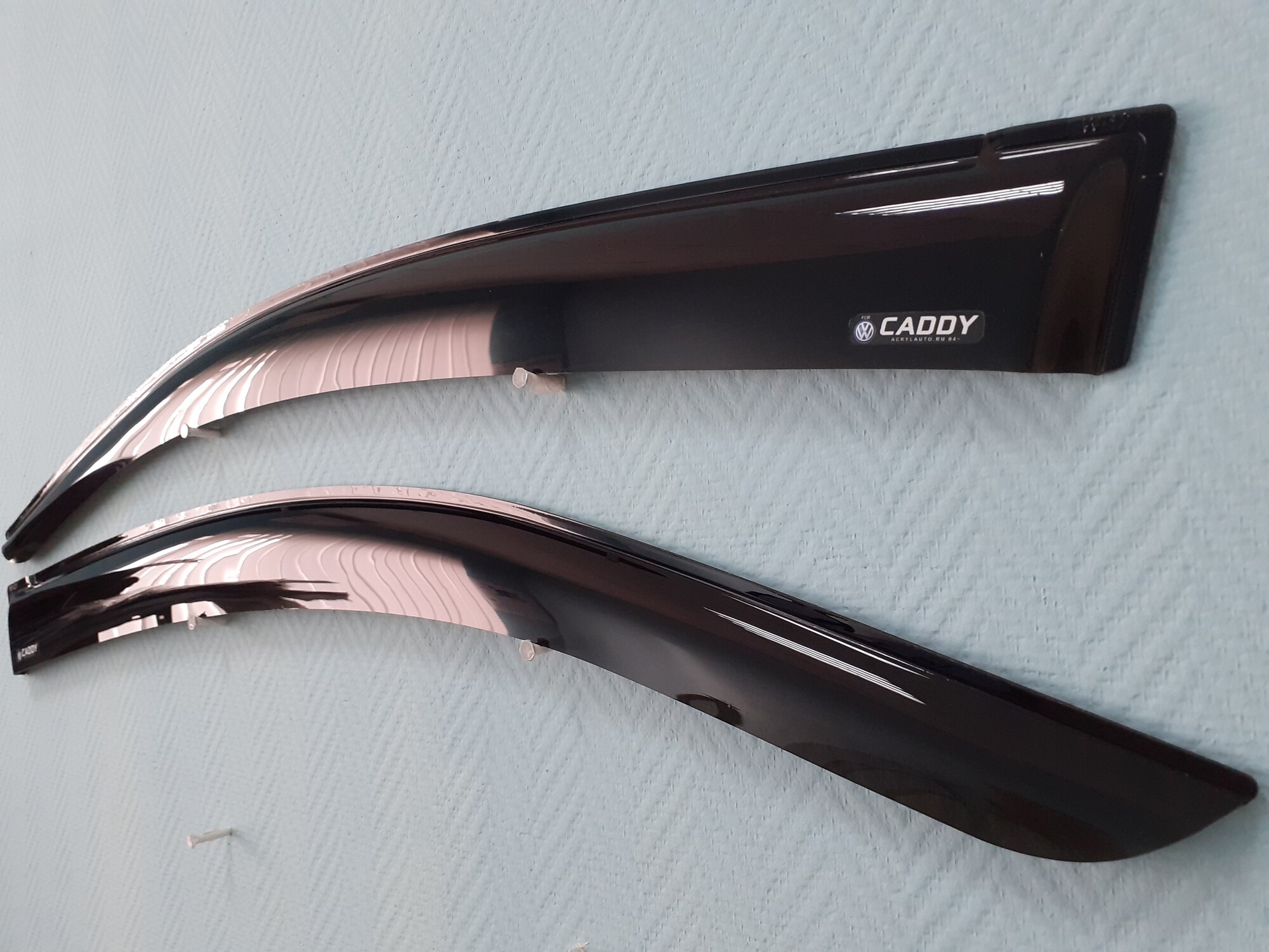 Дефлекторы окон Volkswagen Golf 2 с 1983 по 1992, к-т 4 шт, скотч 3M