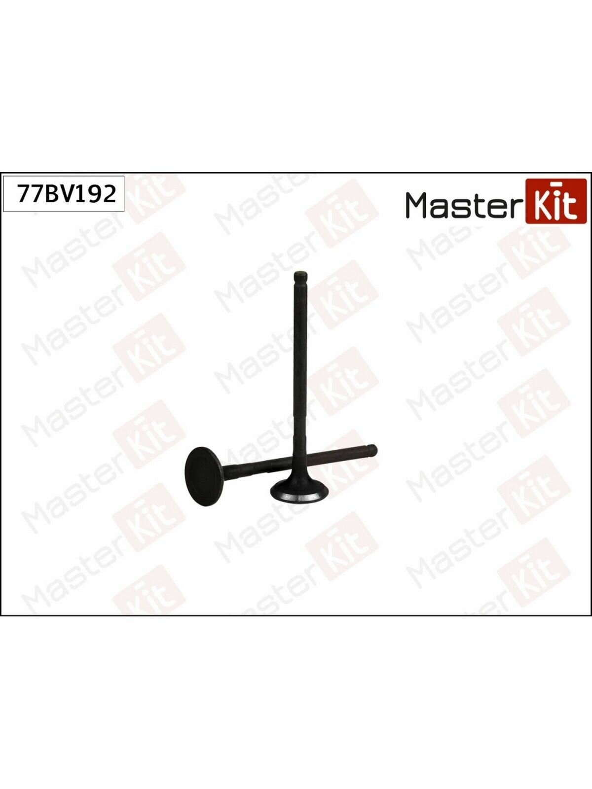Клапан выпускной для двигателя Hyundai/Kia G3LA, MasterKit 77BV192