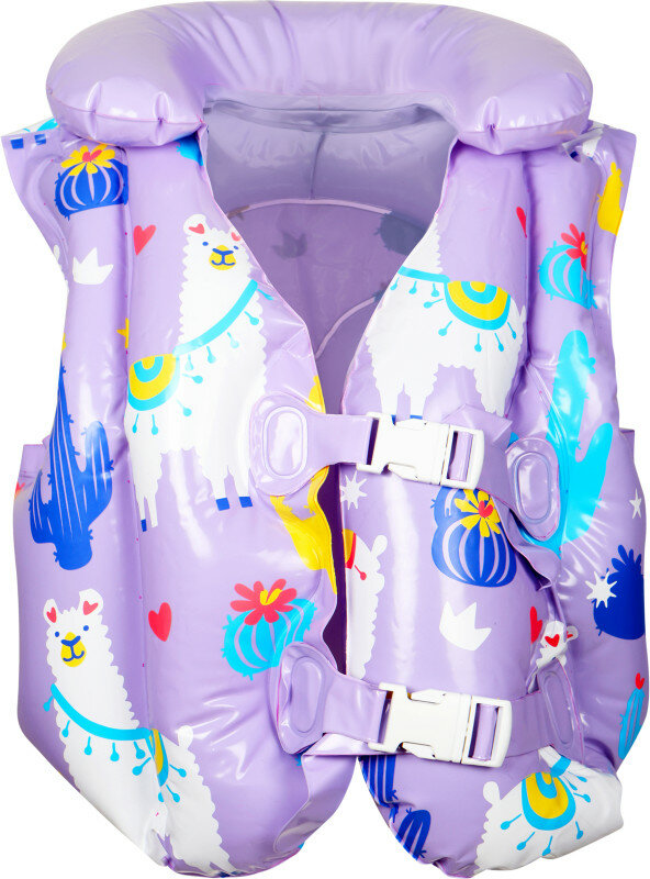 Жилет для плавания надувной ACTIWELL LAMA04, 3-6 лет, размер 51-46 см