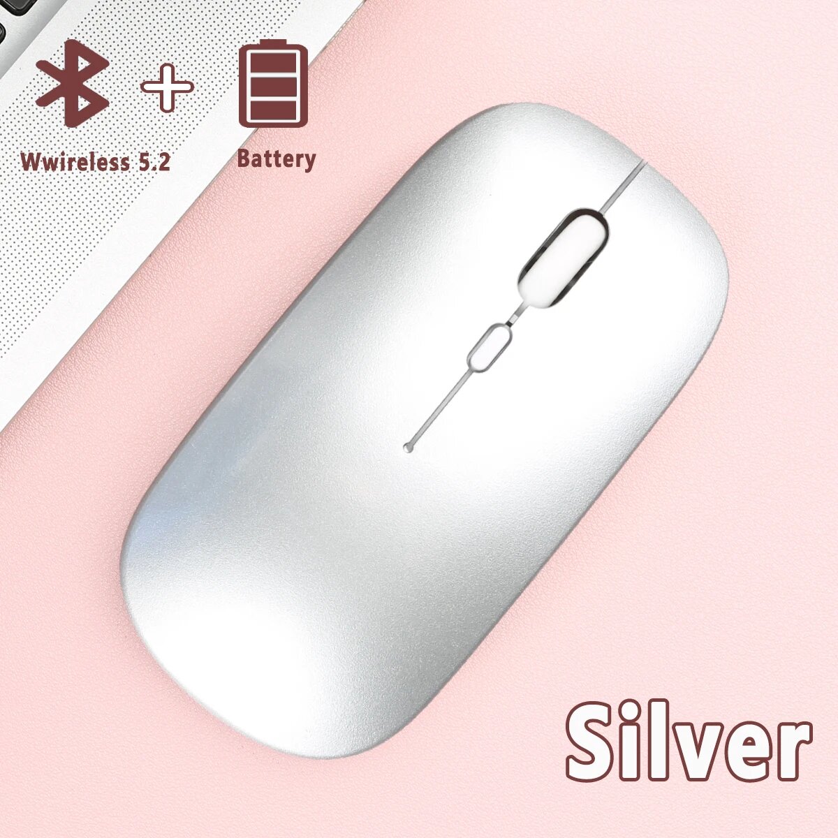 Беспроводная мышь Silver Bluetooth 5.2