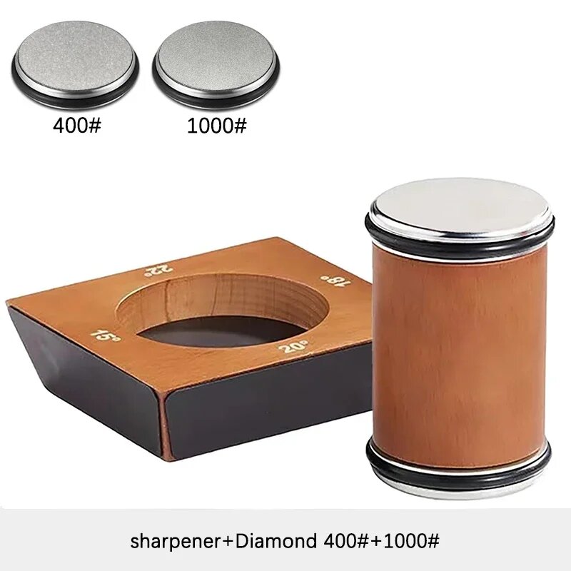 Деревянная точилка для ножей Industry Diamonds Коричневый, A Set