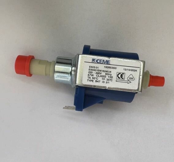 Насос помпа CEME E503 220-240 В 47 Вт для парогенераторов Tefal Bosch Rowenta.