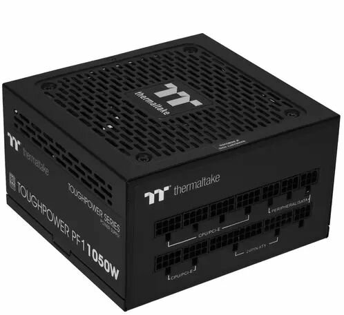 Блок питания Thermaltake Toughpower PF1 1050W (PS-TPD-1050FNFAPE-1) черный - 1050 Вт, 80+ Platinum, ATX 24-пин, 4 pin + 4 pin x2 CPU, 12 SATA, 8 x 6+2 pin PCI-E
