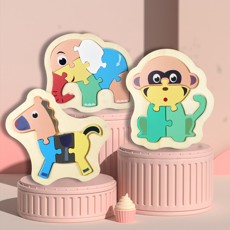 Трансграничные простые продвинутые головоломки начального уровня Обезьяна [12,2*14,4 см]