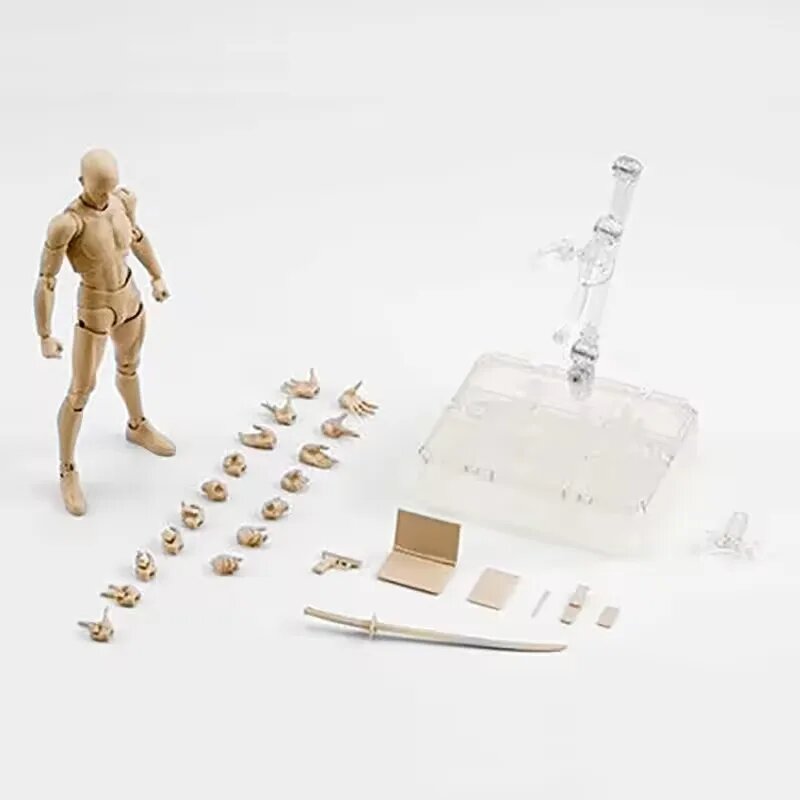 Kun Body Chan Фигурки для рисования 13-15см Бежевый, orange male no box