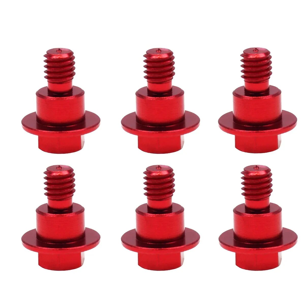 Новый болт защиты вилки для KTM SX SXF XCF XC EXC EXCF XCW XCFW TRI 85 125 150 250 350 450 525 530 Винты для мотоциклов 2000-2023 Красный, Red