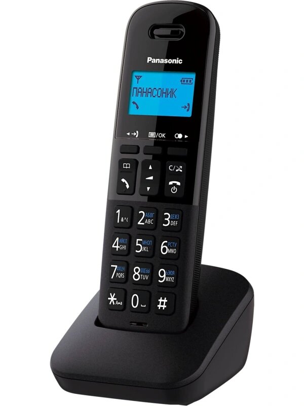 Телефон Panasonic KX-TGB610RUB черный