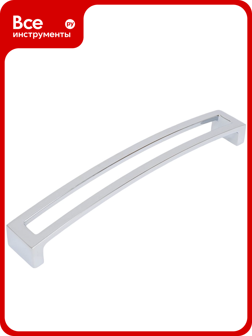 Мебельная, JET, ручка JET 152 м. ц. 192 мм, хром RC152Z.192CP99, прочного материала, домашней и офисной мебели