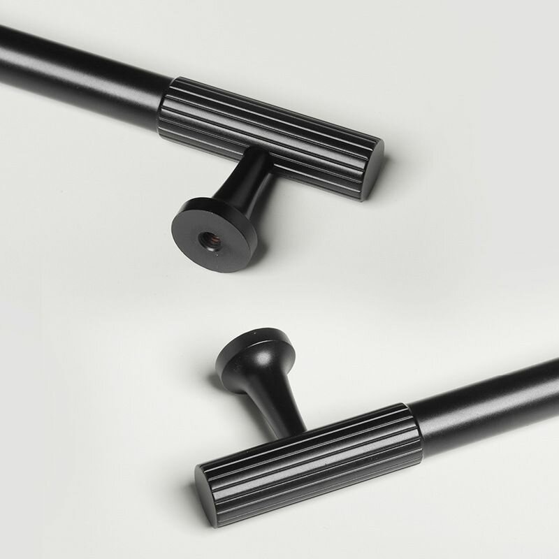 Ручка для мебели SINNO 8890RB-160MM, латунь, цвет античная бронза, полосатый дизайн, 2 шт8