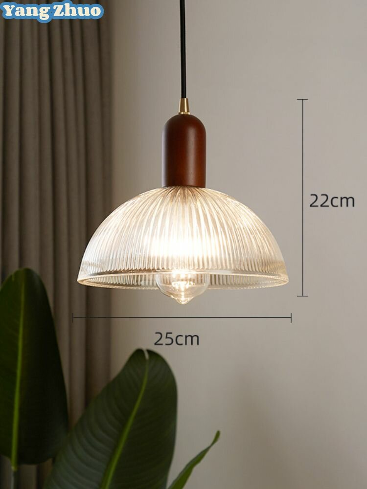 Люстра из простого японского стекла