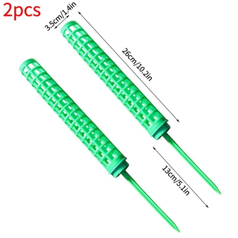Пластиковая опора для растений 2pcs B White
