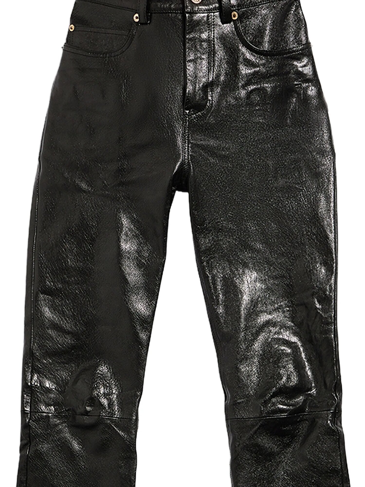 Брюки BALENCIAGA bootcut, размер 34, черный — фото 1