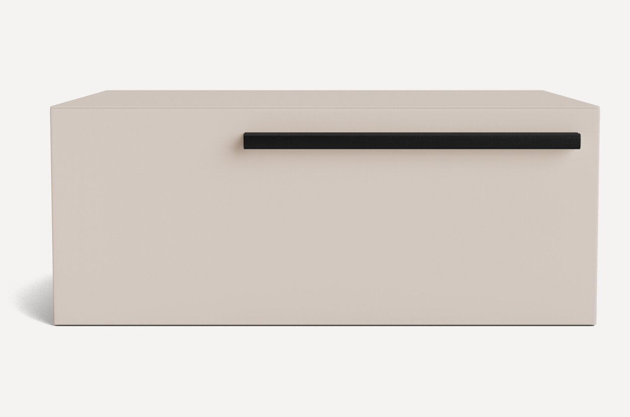 Тумба прикроватная Divan.ru Кимбол-2 Latte 50х42х20 см, бежевая