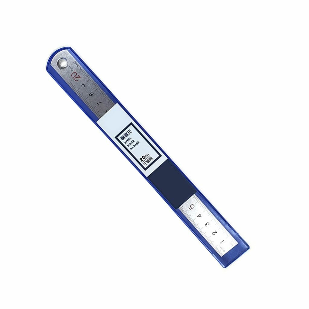 Металлическая стальная линейка-20