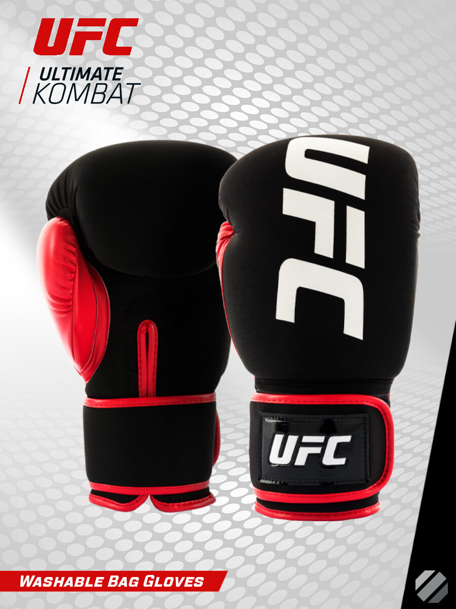 Перчатки для бокса UFC Pro Washable Bag Glove красные (L/XL) / UHK-75012