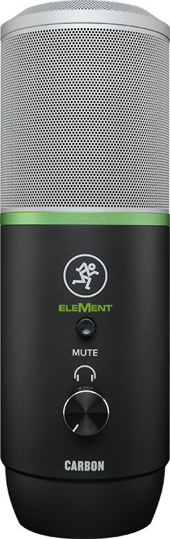 MACKIE CARBON Стриминговый конденсаторный USB-микрофон со встроенным аудиоинтерфейсом. Товар уцененный