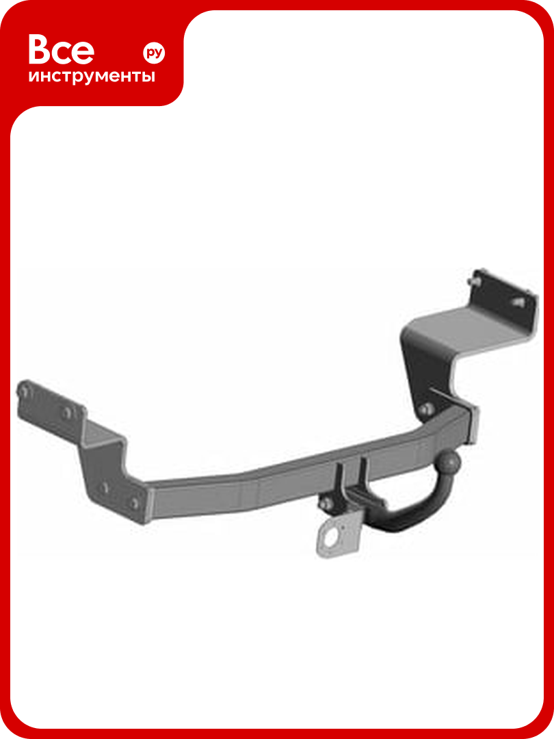 Фаркоп ТСУ на KIA Rio IV FB restyle 2020-н. в. Oris 6769-A, с помощью болтов