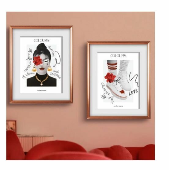 Постер Коллаж 30x40 см 2 шт.