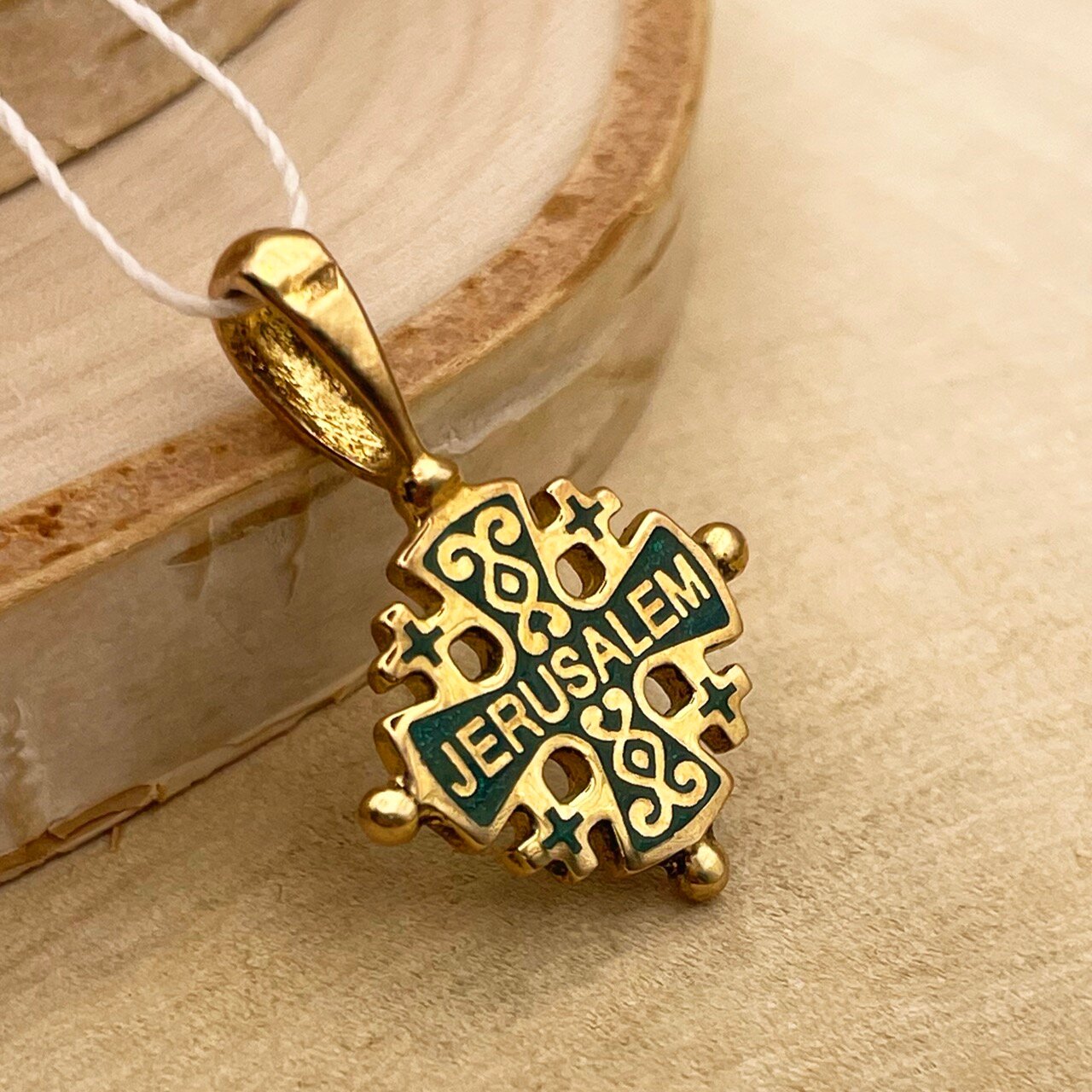 Крестик, серебро, 925 проба, чернение, оксидирование, золочение