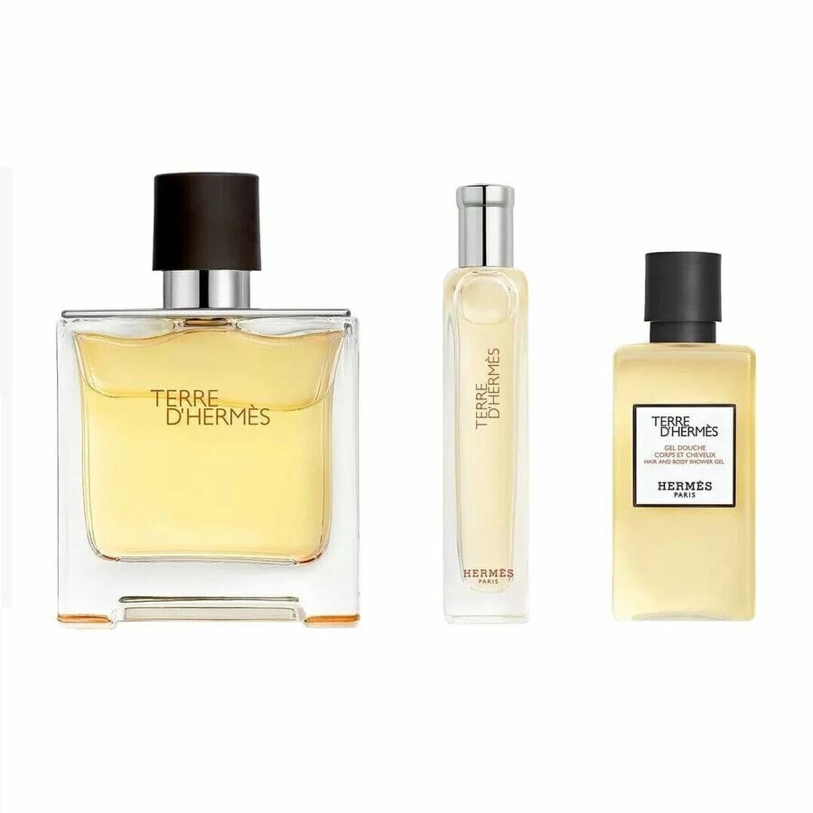 Набор Herm s Terre d'Herm s с мини-парфюмом и гелем для душа и волос