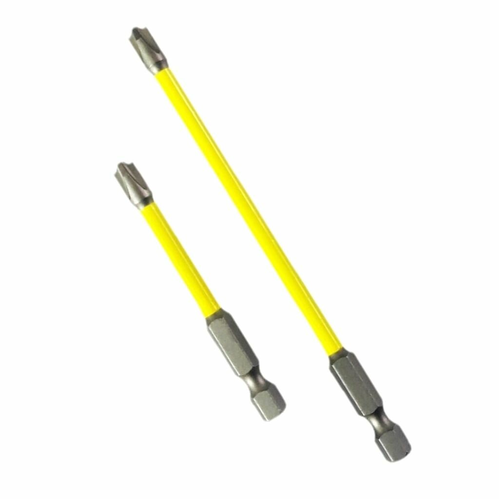 2 специальные 11-образные биты для электрика - 65MM 110MM