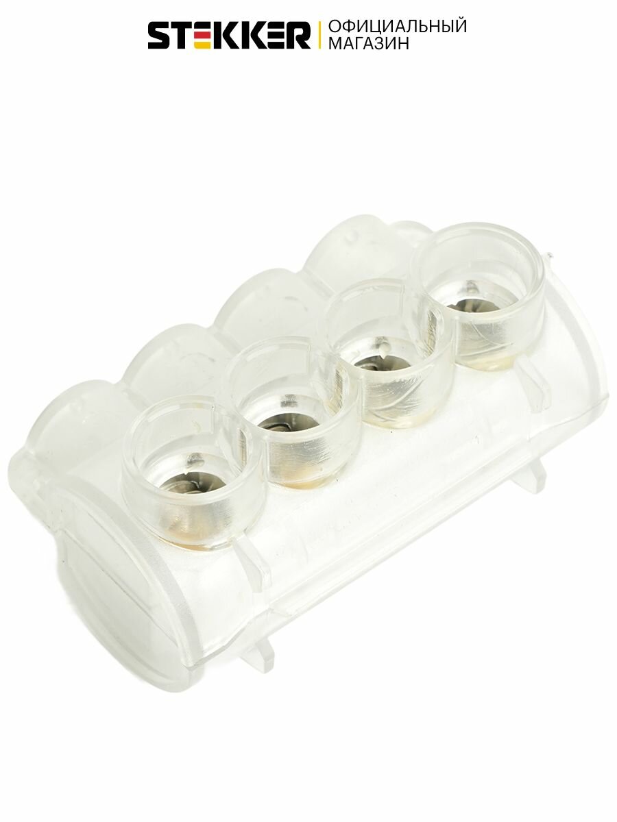 Клемма 4-х контактная для подключения сетей уличного освещения KE10.1 (Al10-35/Cu1,5-25), Stekker LD610-4 50213